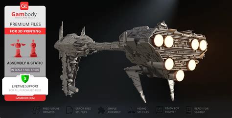 Nebulon B Frigate 3d Printing Stl Files Gambody
