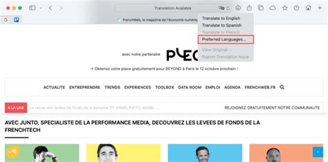 How To Translate A Web Page In Most Any Browser