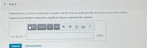 The Rod Assembly Is Supported At G By A