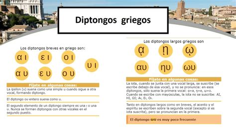 Diptongos Griegos Tsqk