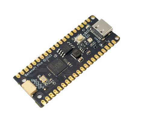 Banana Pi Bpi Pico Rp2040 Clone ของ Raspberry Pi Pico เพิ่มพอร์ต Usb C I2c และ Rgb Led Cnx
