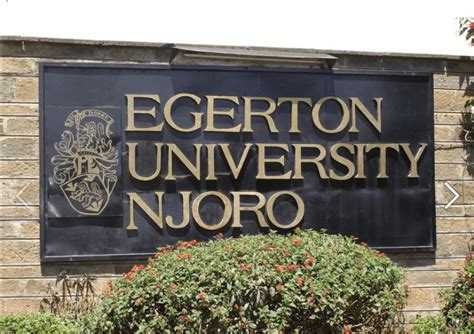 Egerton University Pursuing Accreditation Of Engineering Programmes