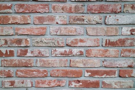 Stockfoto 붉은 벽돌 재질 및 배경 Adobe Stock
