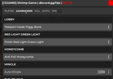 Shrimp Game Script RIP V2 Hub Roblox Scripter