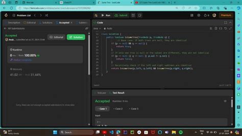 Day 71 Of 90daysofcode Same Tree Anubhav Singh Rajput Posted On The