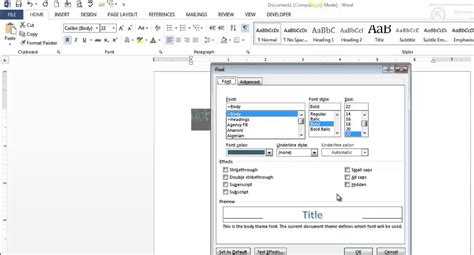 Five Types Of Formatting In Word 2013 Logspolre