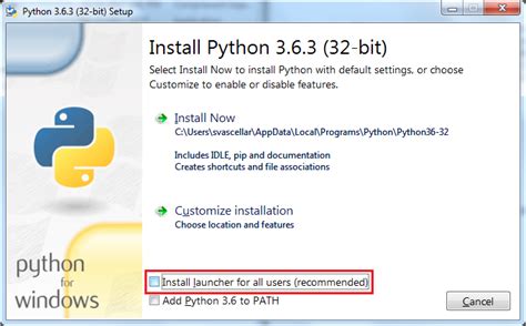 Python Installer 0x80070642 User Cancelled Installation Stack