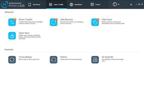 Functions Wondershare App For Data Backup And Restoration Technoven