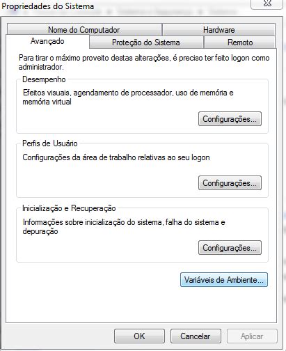 Como Configurar A Variável De Ambiente Javahome Windows