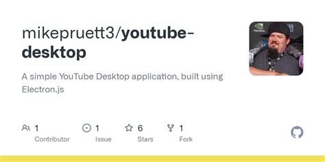 github mikepruett3 youtube desktop a simple youtube desktop