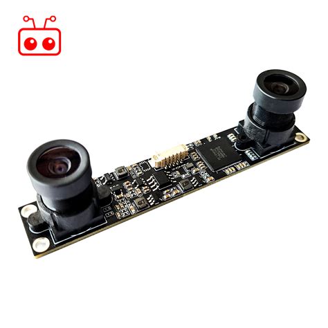 Global Shutter Dual Lens Monochrome Camera Module With Omnivision OV CMOS Sensor Global