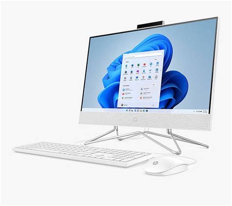 HP 22 Dd0003na All In One Desktop PC Intel Pentium Silver Processor 4GB RAM 128GB SSD 21 5