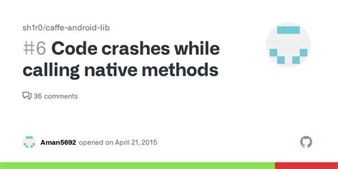 Code Crashes While Calling Native Methods · Issue 6 · Sh1r0caffe