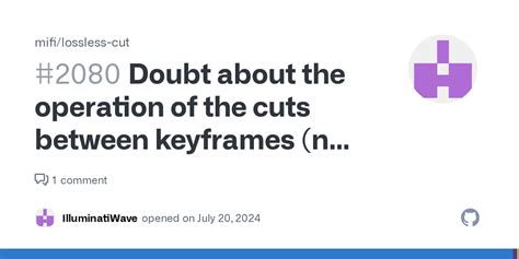 Doubt About The Operation Of The Cuts Between Keyframes Not Exactly In The Keyframe As Initial
