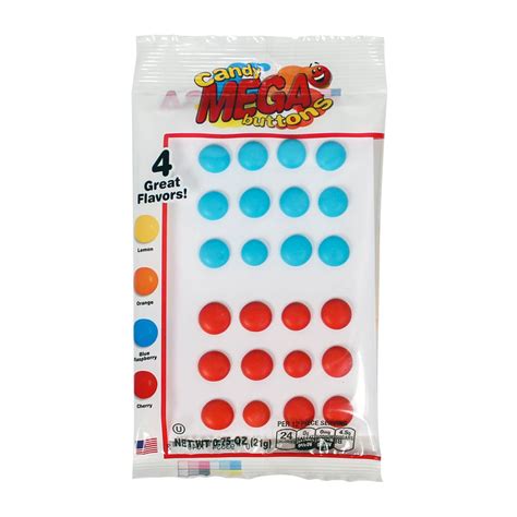 Mega Buttons Candy 75 Oz