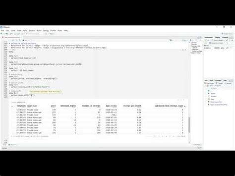 Selecting Specific Columns In R YouTube