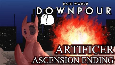 Rain World Downpour Artificer Ascension Ending Youtube