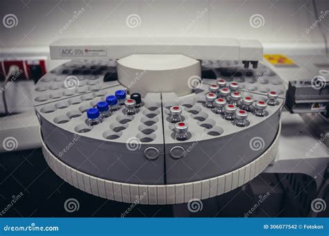 Gas Chromatograph Autosampler Editorial Image 306077542