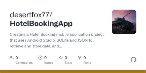 GitHub Desertfox77 HotelBookingApp Creating A Hotel Booking Mobile Application Project That