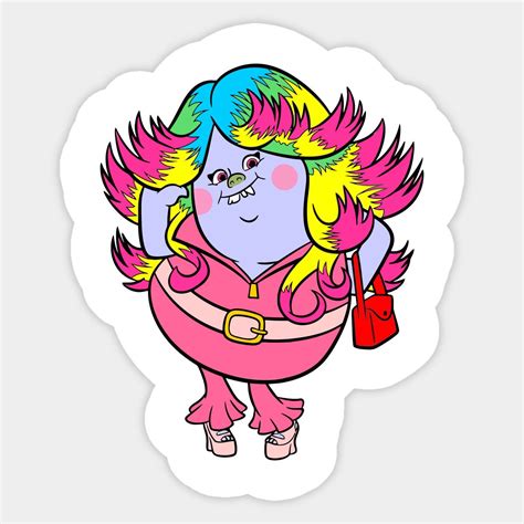 Bridget Trolls Sticker Bridget Trolls Art Artofit