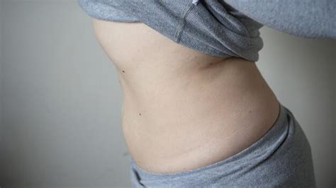 Premium Photo Young Overweight Or Plus Size Woman With Fat Big Belly