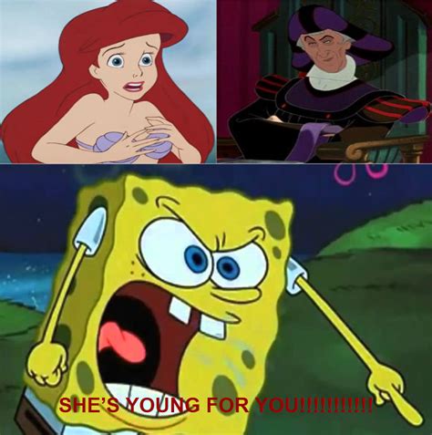 Spongebob Hates Ariel X Frollo By Taf500productions On Deviantart