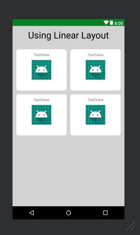 Android Cardview Is Not Visible When Launching On My Device Stack Overflow