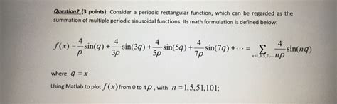 Solved Question2 3 Points Consider A Periodic Rectangular