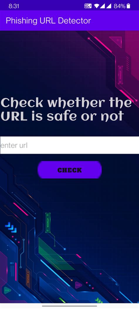 Github Yogendradevil Phishing Website Detector App Using Android Studio Adress Bar Based