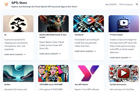 Gpts Store Figma Resource
