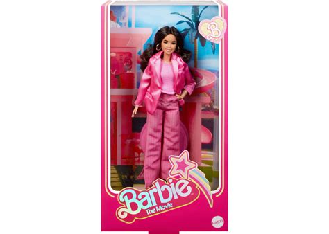 Mattel Barbie Signature Gloria Wearing Pink Power Pantsuit Doll Mx