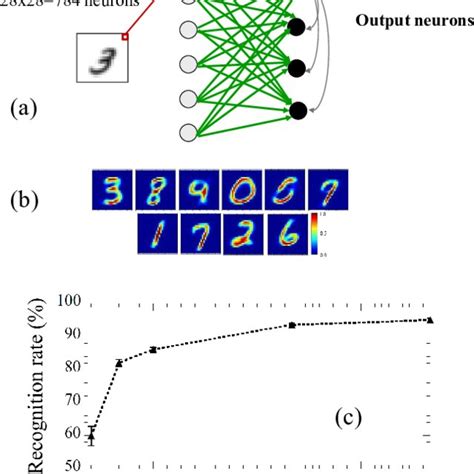 Results On MNIST Recognition With Cumulative Memristive Devices A