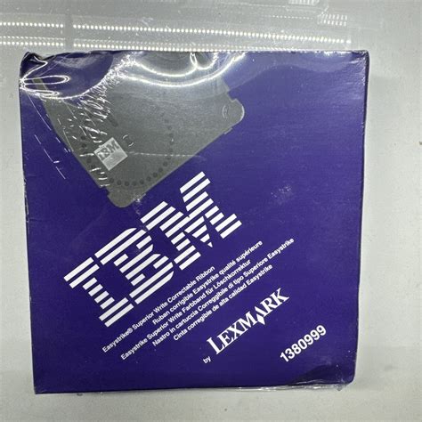 Lexmark Ibm 1380999 Typewriter Ribbon Black For Sale Online Ebay