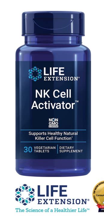 Life Extension Nk Cell Activator™ 30 Vegetarian Tablets Th