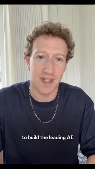 Markzuckerberg Meta Llama3 Llama2 Chatgpt Generative Genai