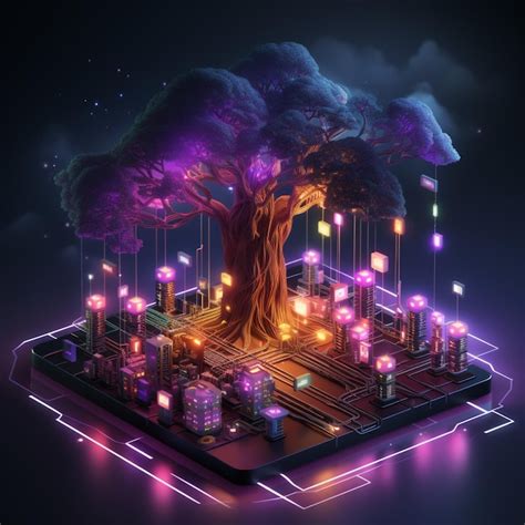 Premium Ai Image Illustration Of Data Connection On The Internet Generative Ai