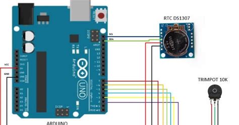 Jam Digital Arduino Uno Dan Rtc Ds1307