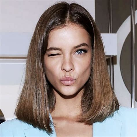 Barbara Palvin Bob Haircut Editorial Hair Coffee Hair Hair Inspiration