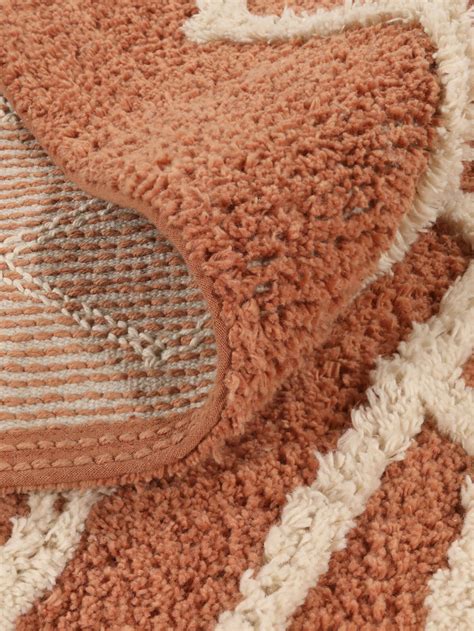Riviera Natural White 60 X 90 Cm Bath Mat Rugvista