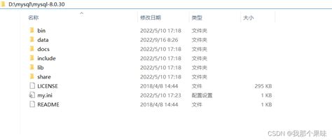 Mysql安装配置教程文件夹下创建配置文件 Csdn博客