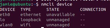 Wireless Running Nmcli Device Shows All Unmanaged Ask Ubuntu