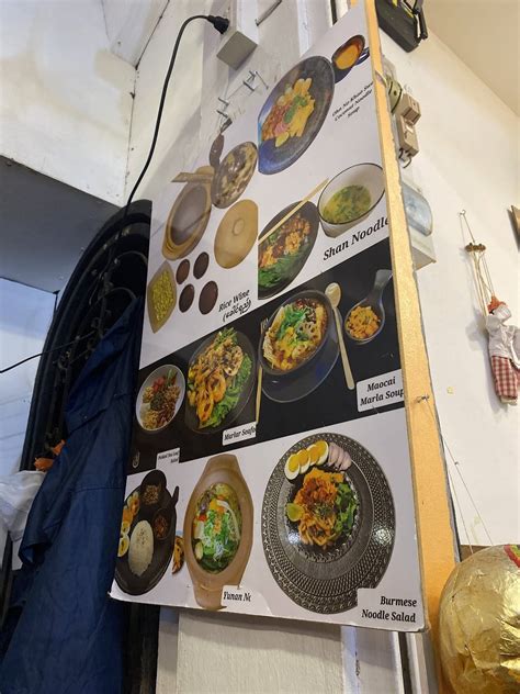 Menu At Karaweik Burmese Food Restaurant Ko Tao