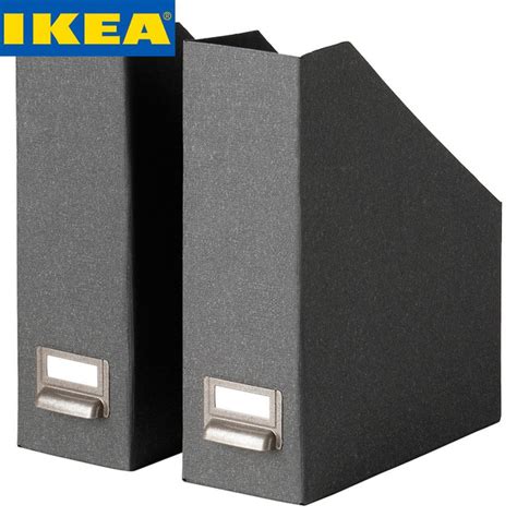 Подставка для журналов книг учебников канцелярии бумаги 2 шт ИКЕЯ Ca купить с