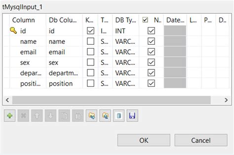 creating a drop down list talend components for jobs help