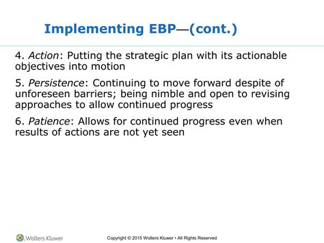 Ppt Implementing Evidence Based Practice A Guide To Successful