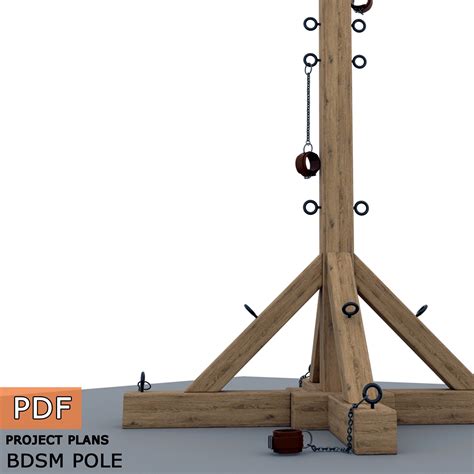 BDSM Pole Adult Sex Furniture Fetish Equipment Digital Download Only Etsy