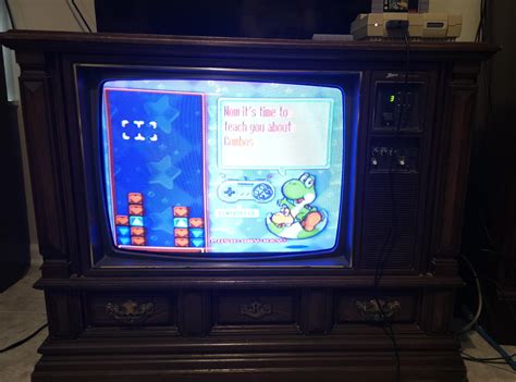 1988 Zenith Space Command Tetris Attack Snes Over Rf Rcrtgaming