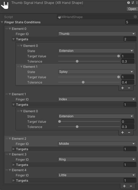 Hand Shape Xr Hands 151