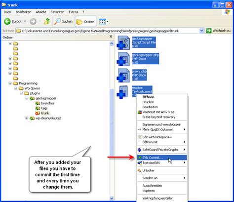 Wordpress Plugins Upload With Subversion Tortoise And Windows Tutorial