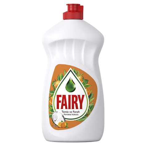 Fairy ჭურჭლის სარეცხი სითხე ფორთოხალი 450 მლ Veli Store